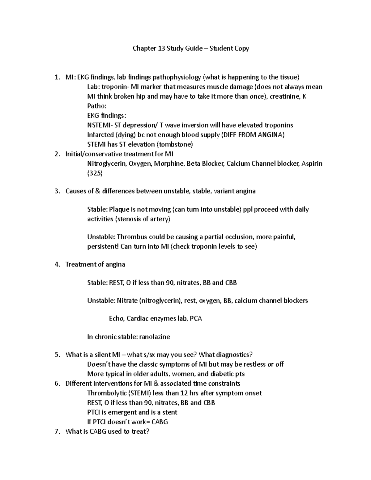 Ch 13 - Student Copy Study Guide - Chapter 13 Study Guide – Student ...