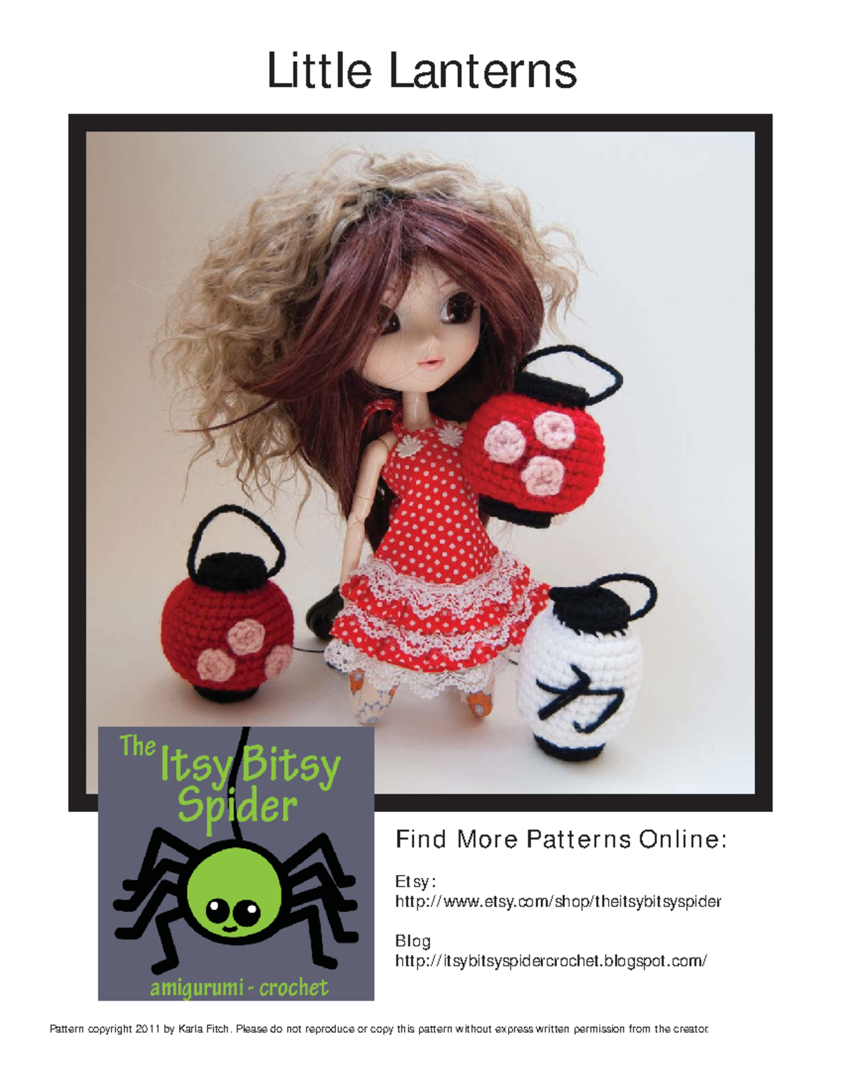 Lanterns - tutorial credits to the owner - Little Lanterns Pattern ...