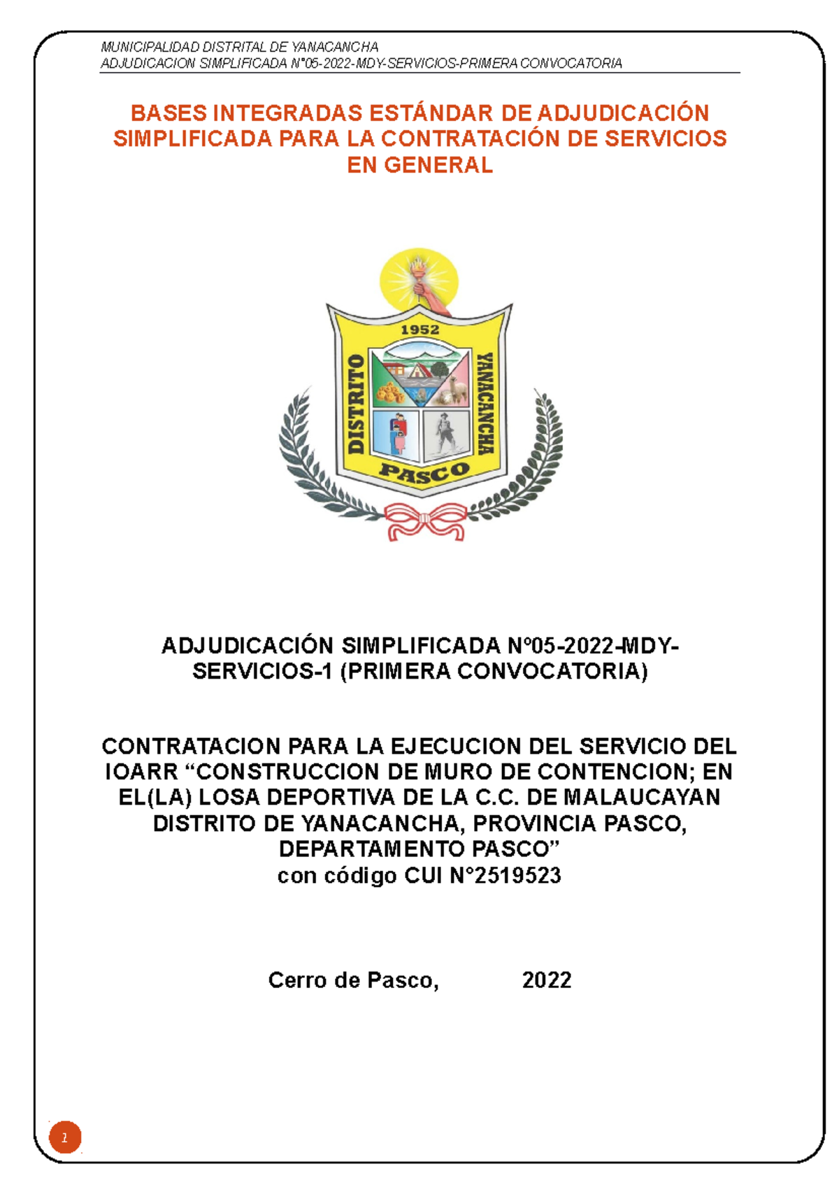 Bases Integradas DE MURO DE Contension Y LOSA Deportiva 20220817 153621 ...