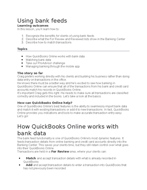 Sample Quick Books Online Certification Exam Answers Questions 1 1 ...