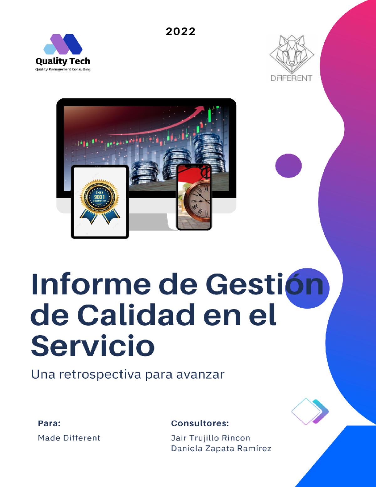 Informe DE Gestión DE LA Calidad Y EL Servicio 3 - Informe de Gestión ...