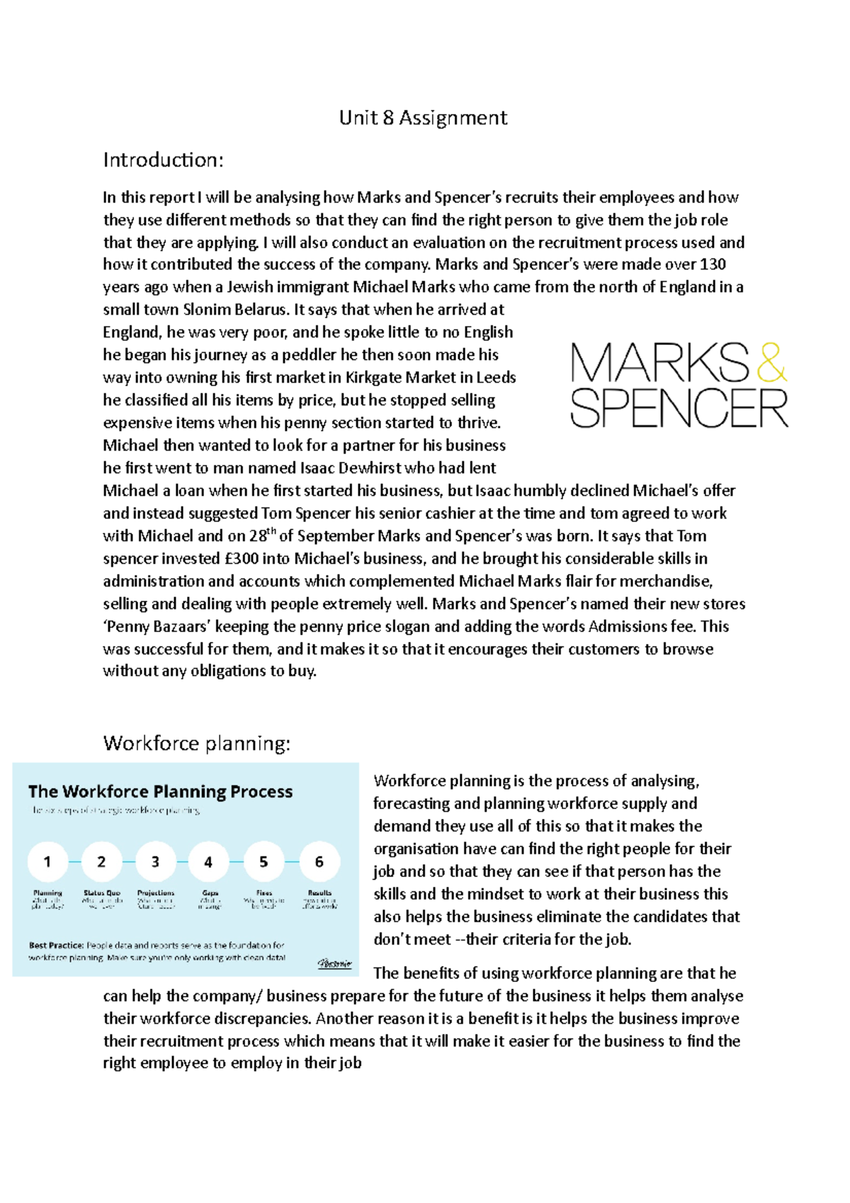 Unit 8 - Unit 8 - Unit 8 Assignment Introduction: In this report I will ...