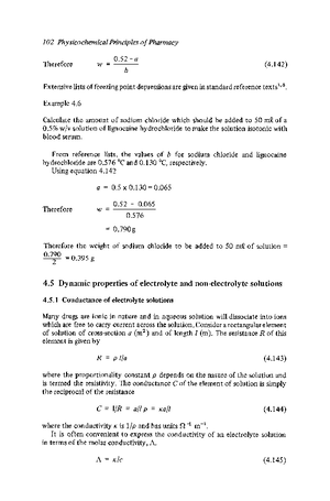 Physicochemical Principles of Pharmacy-14 - 122 Physicochemical ...
