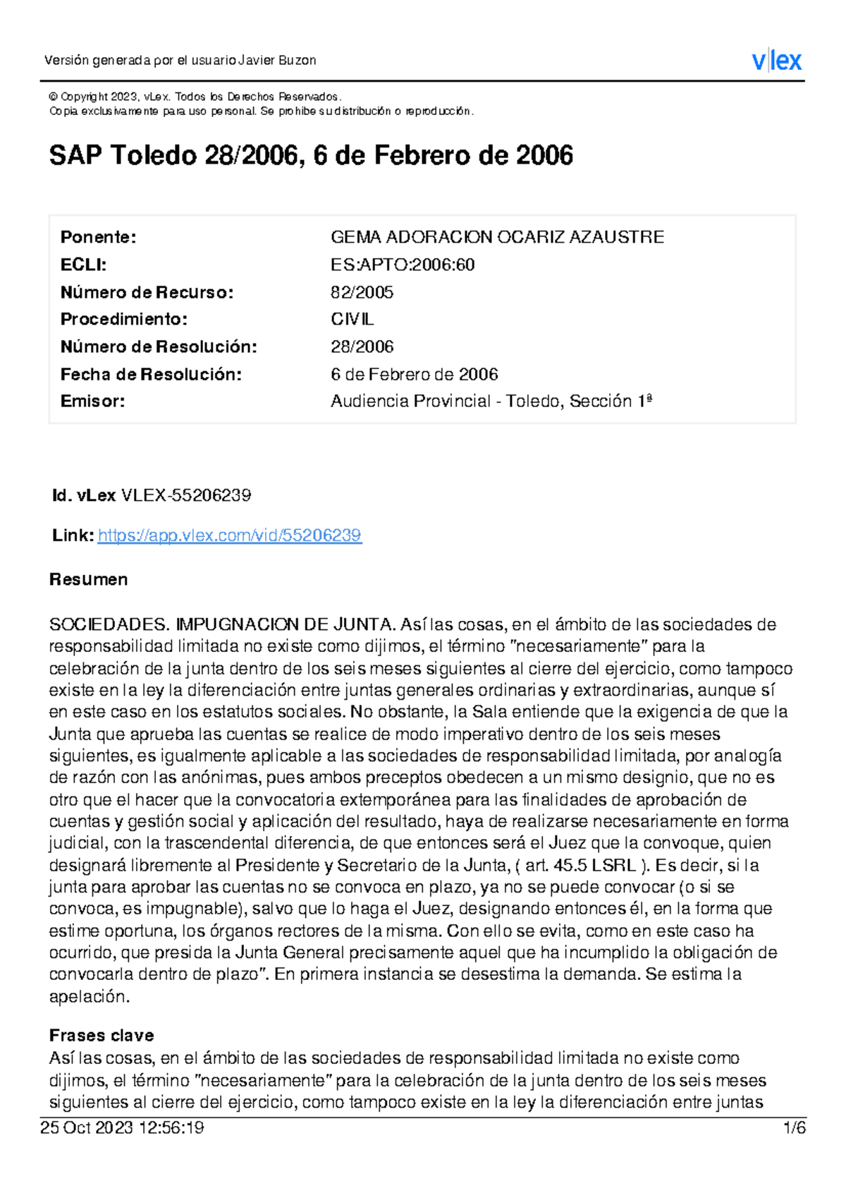Sap toledo 282006 6 de febrero de 2006 sap toledo 282006 6 ...