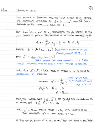Lecture notes - Optimisation methods of operational research James ...