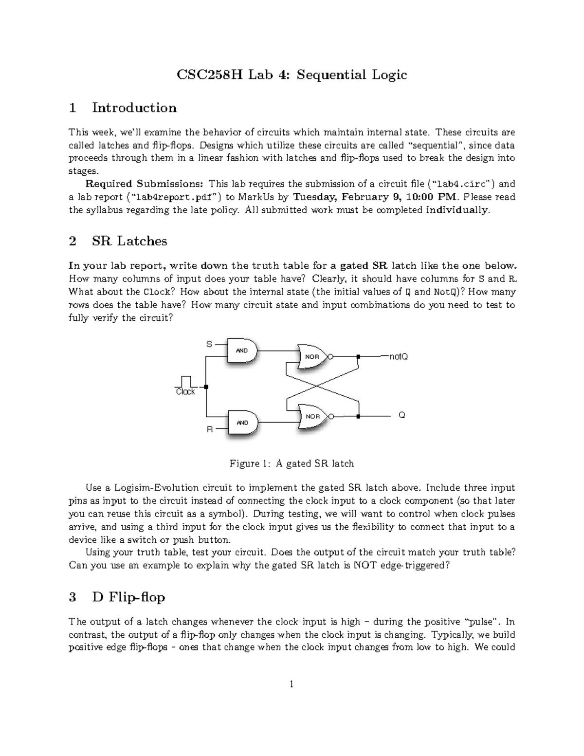 Sequential Logic These Circuits Are Called Latches And Flip Flops Designs Which Utilize These