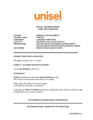 Chapter 4 & 5 FYP - FYP - CHAPTER 4: DATA ANALYSIS & FINDINGS 4 An Overview In order to support ...