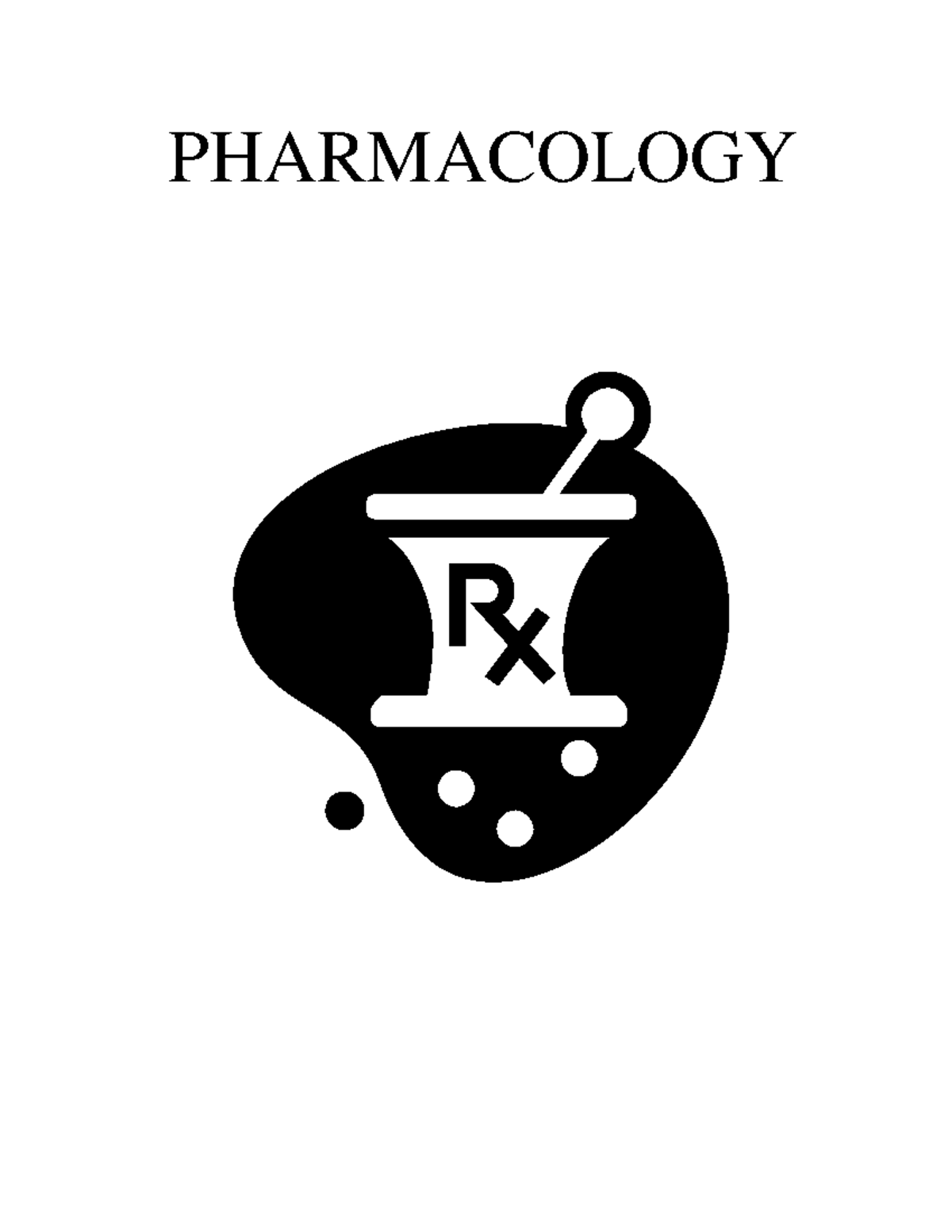 7c Pharmacology for web page - PHARMACOLOGY OXYGEN Used for any ...