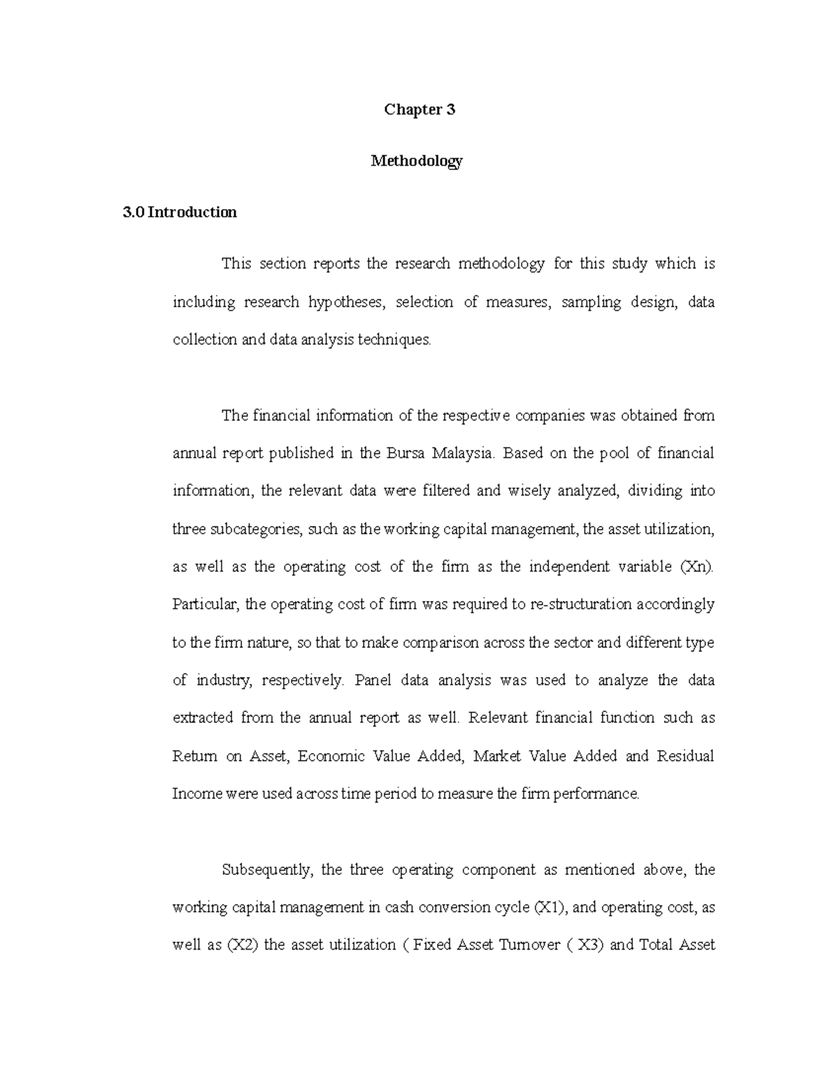 Chapter-3 Research Metho - Chapter 3 Methodology 3 Introduction This ...
