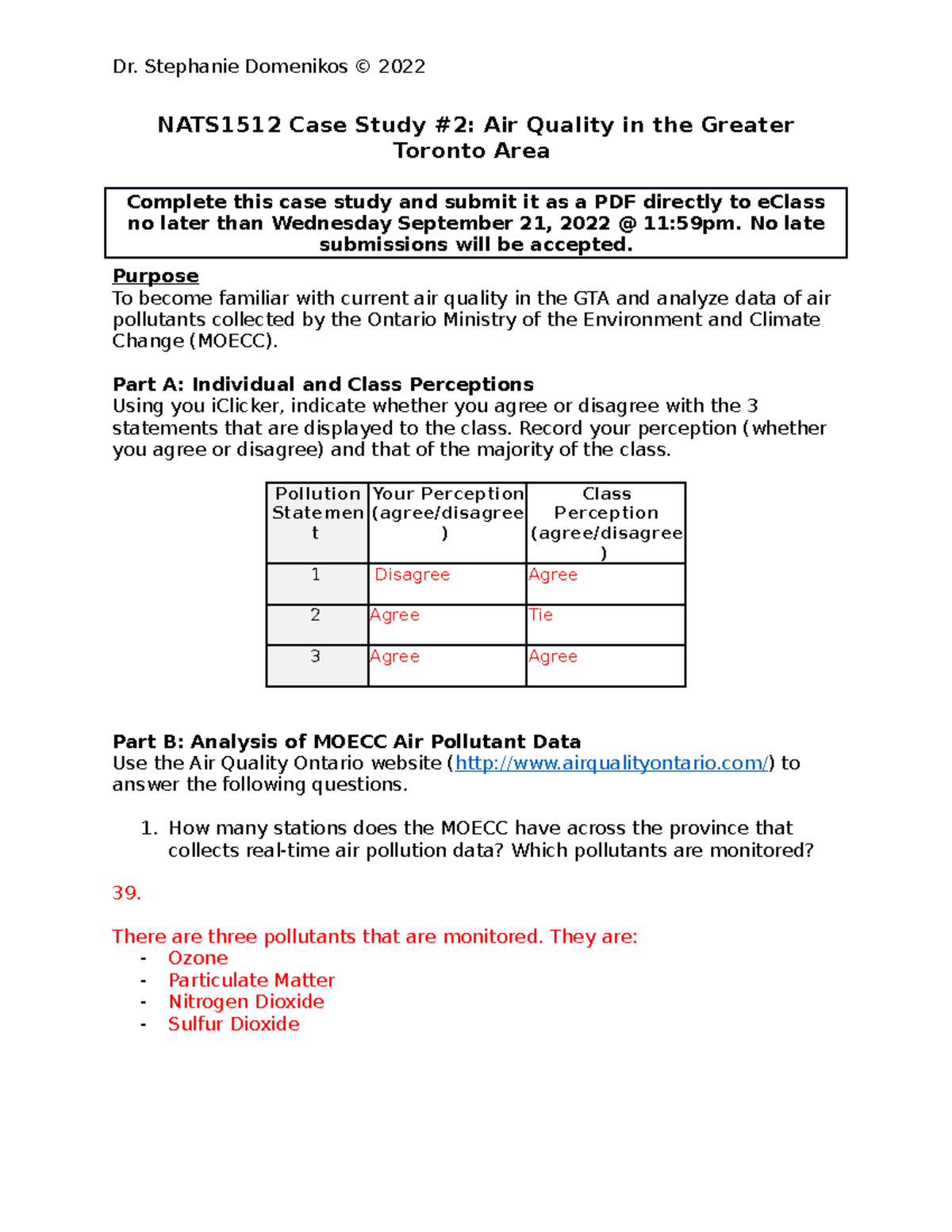 NATS1512 Air Quality Case Study - NATS1512 Case Study #2: Air Quality ...