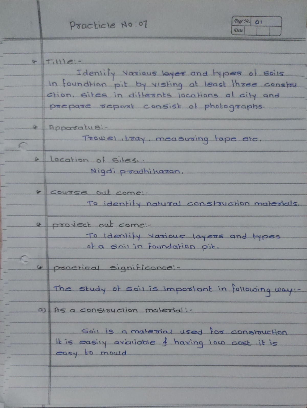 CMA practical no 7th - Page No O ####### PTacticle No:o Date THle ...