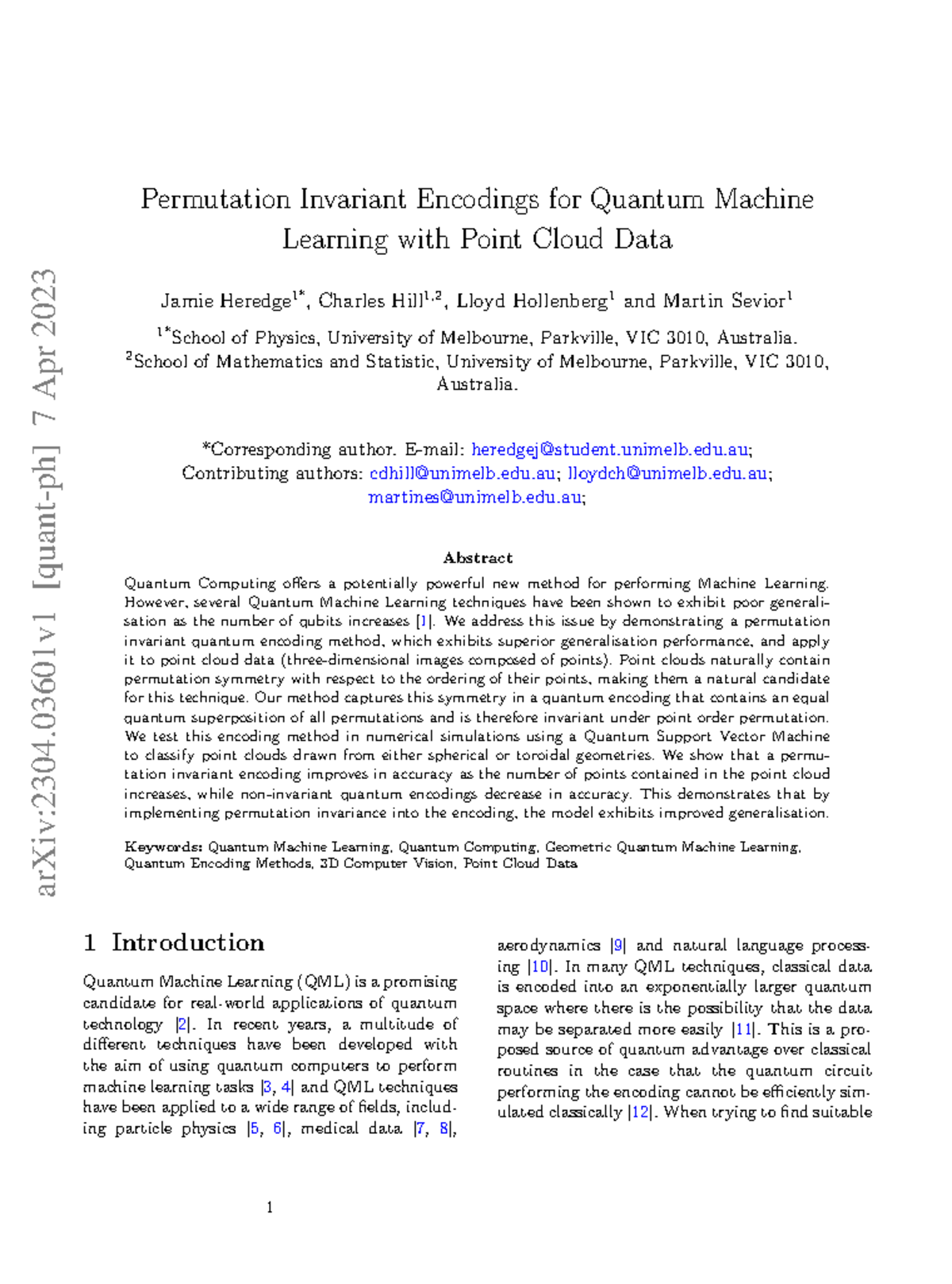 Permutation Invariant 2 School Of Mathematics And Statistic