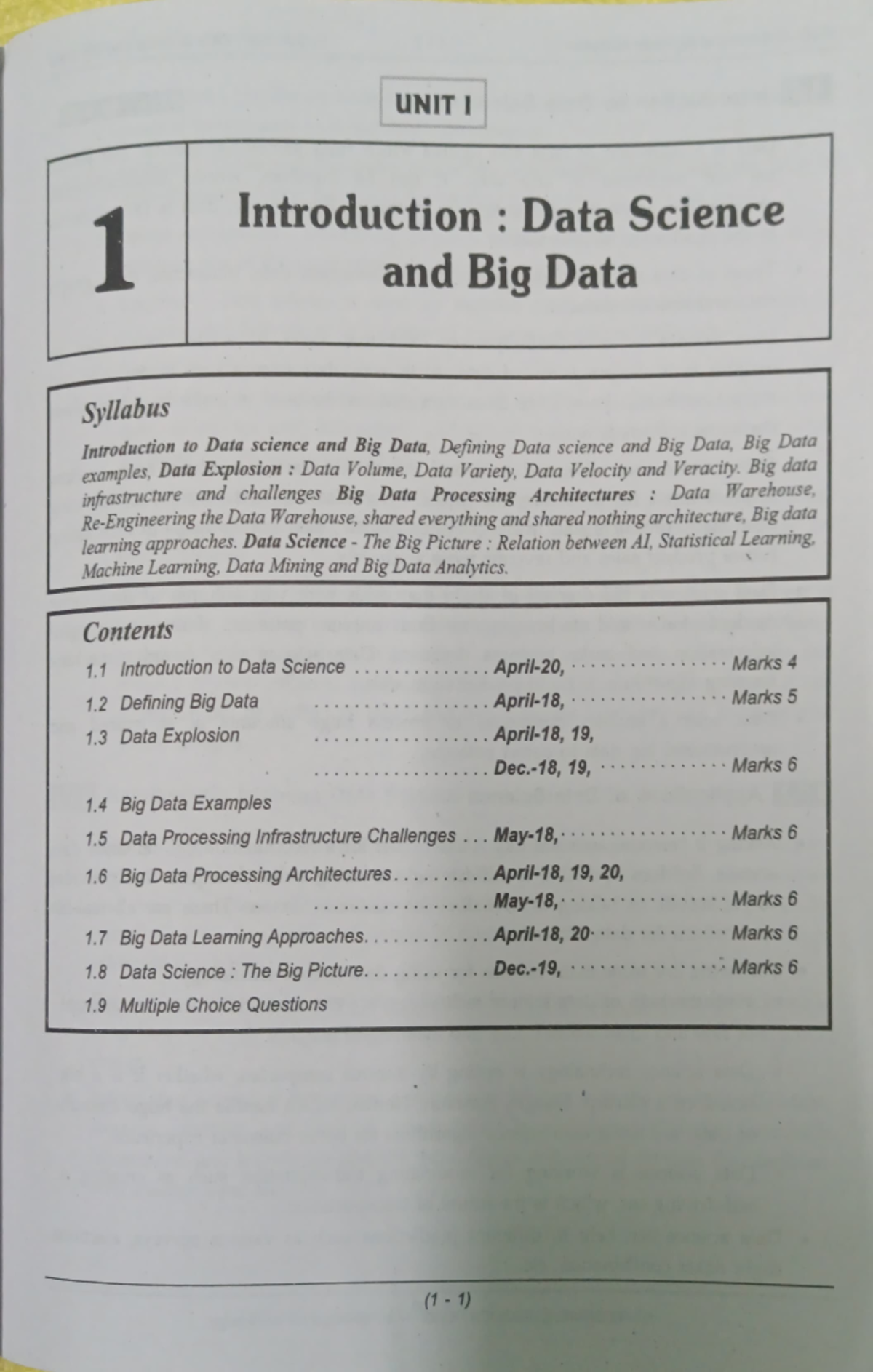 Dsbda u1 technical - Copy - Information technology - Studocu