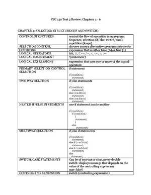 CSC 150 Chapter 2 - CSC 150 Chapter 2 Overview of C P. 101-102, Q. 1-7 ...