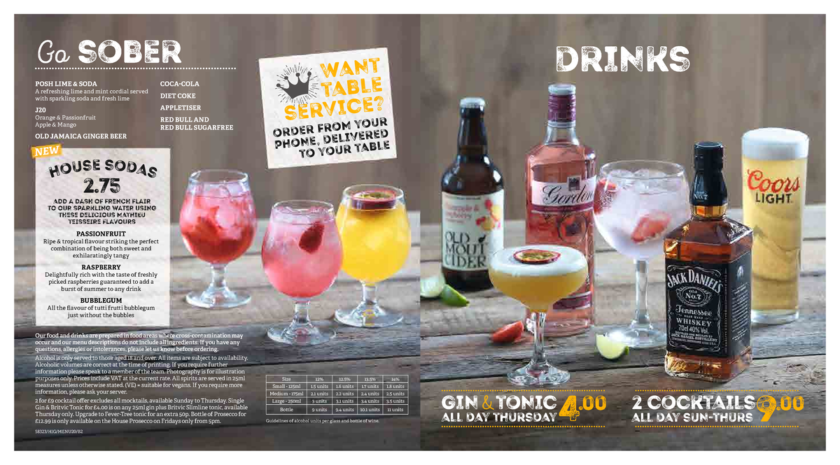 Hs drinks menu eng pb2 - Hi guys, eat up, drink some lagers too ...