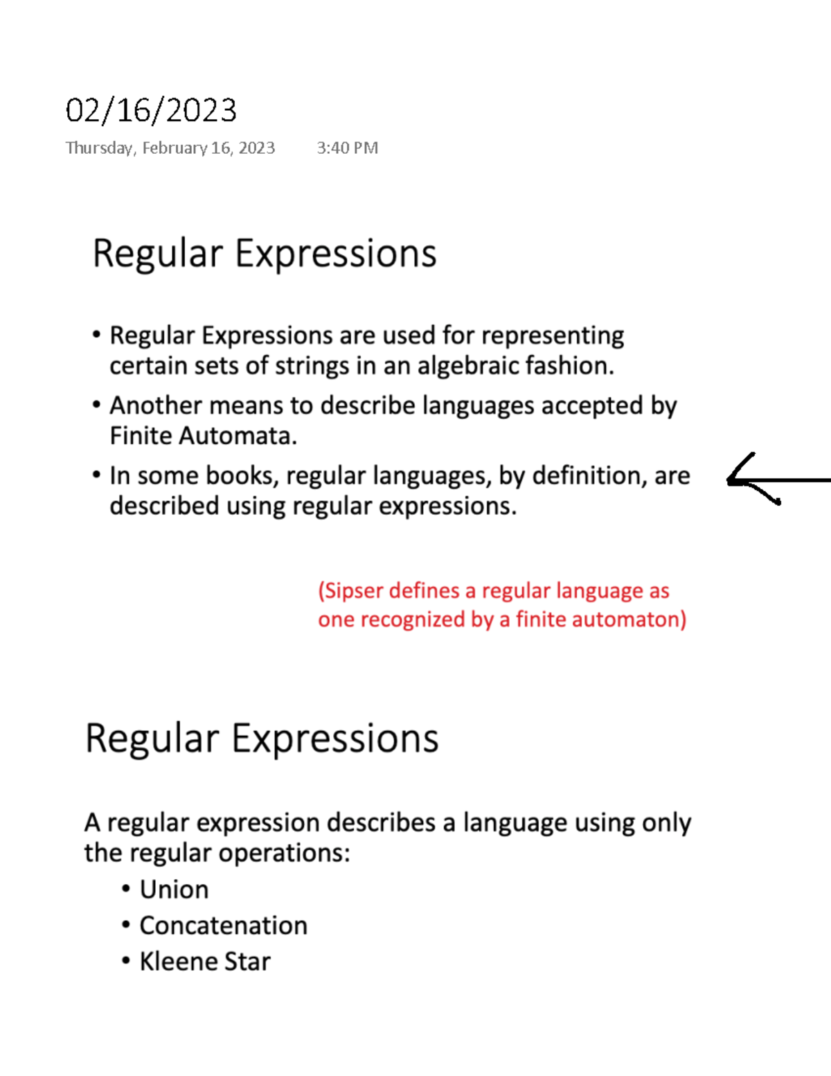 02162023 - Ting Cao - CSCI262 - 02/16/ Thursday, February 16, 2023 3:40 ...