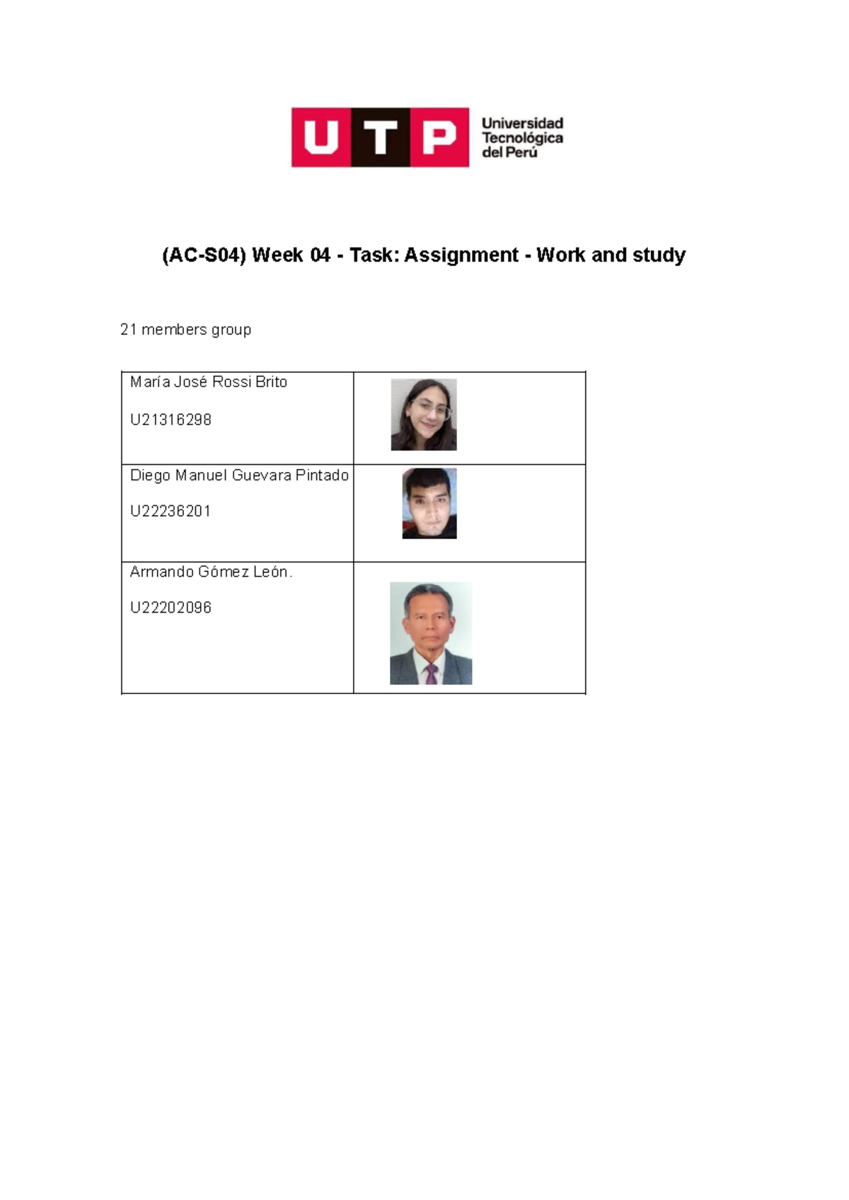 (AC-S04) Week 04 - Task Assignment - Work and study - Ingles IV - U - Studocu