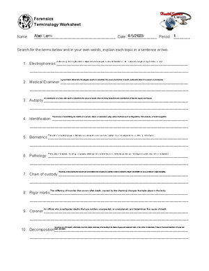 Selecting Eyeglasses Worksheet - Name(s ...