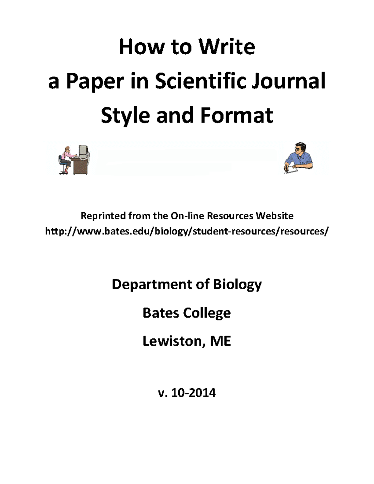 How to Write Guide v10 2014 - How to Write a Paper in Scientific ...