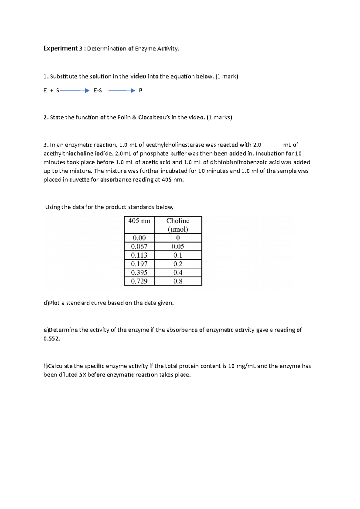 Lab Report Experiment 3 - Preparatory english - USM - Studocu