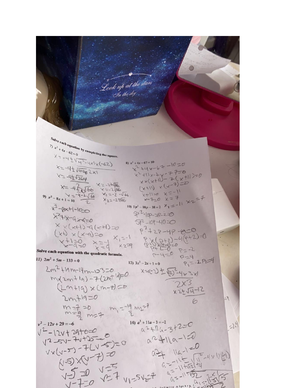 H2 - notes - MATH M25C - Studocu