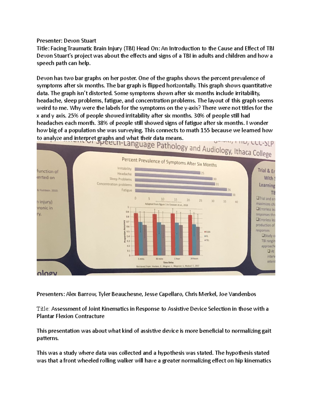 Stats ec - extra assignment - Presenter: Devon Stuart Title: Facing ...