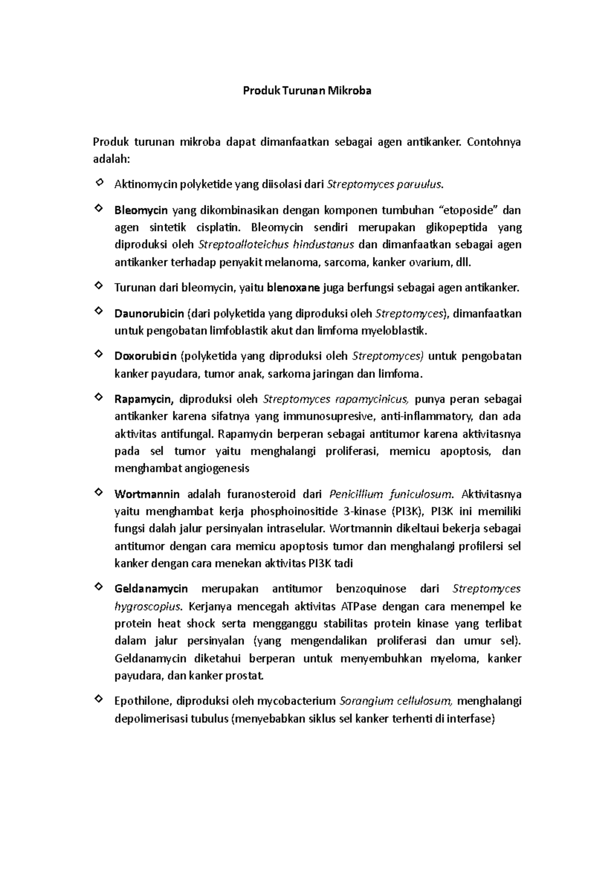 Mikrobiologi Industri dan Pangan - Produk Turunan Mikroba - Produk ...