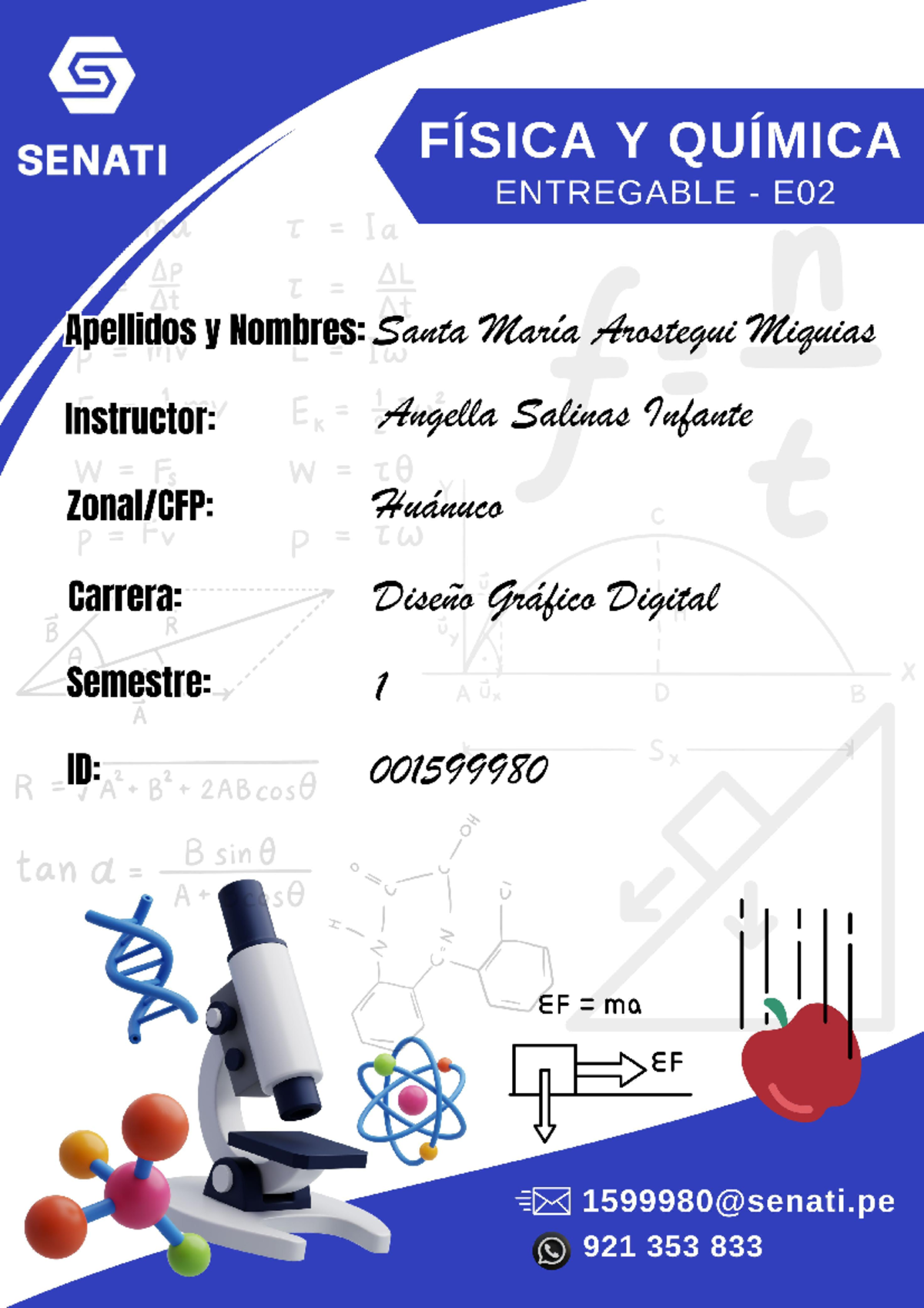 E2 Física y Química Miquias - fisica y quimica - Studocu