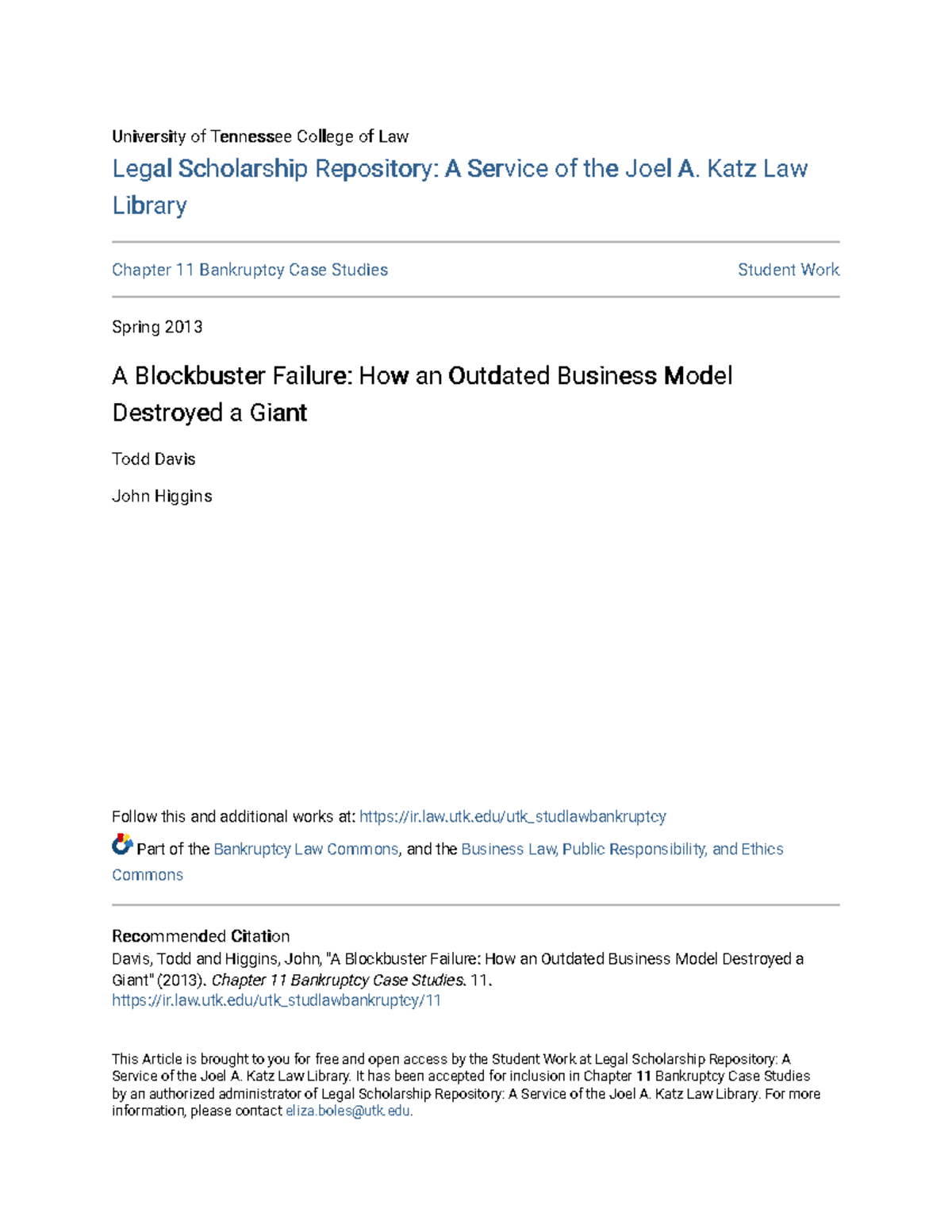 A Blockbuster Failure How an Outdated Business Model Destroyed a ...