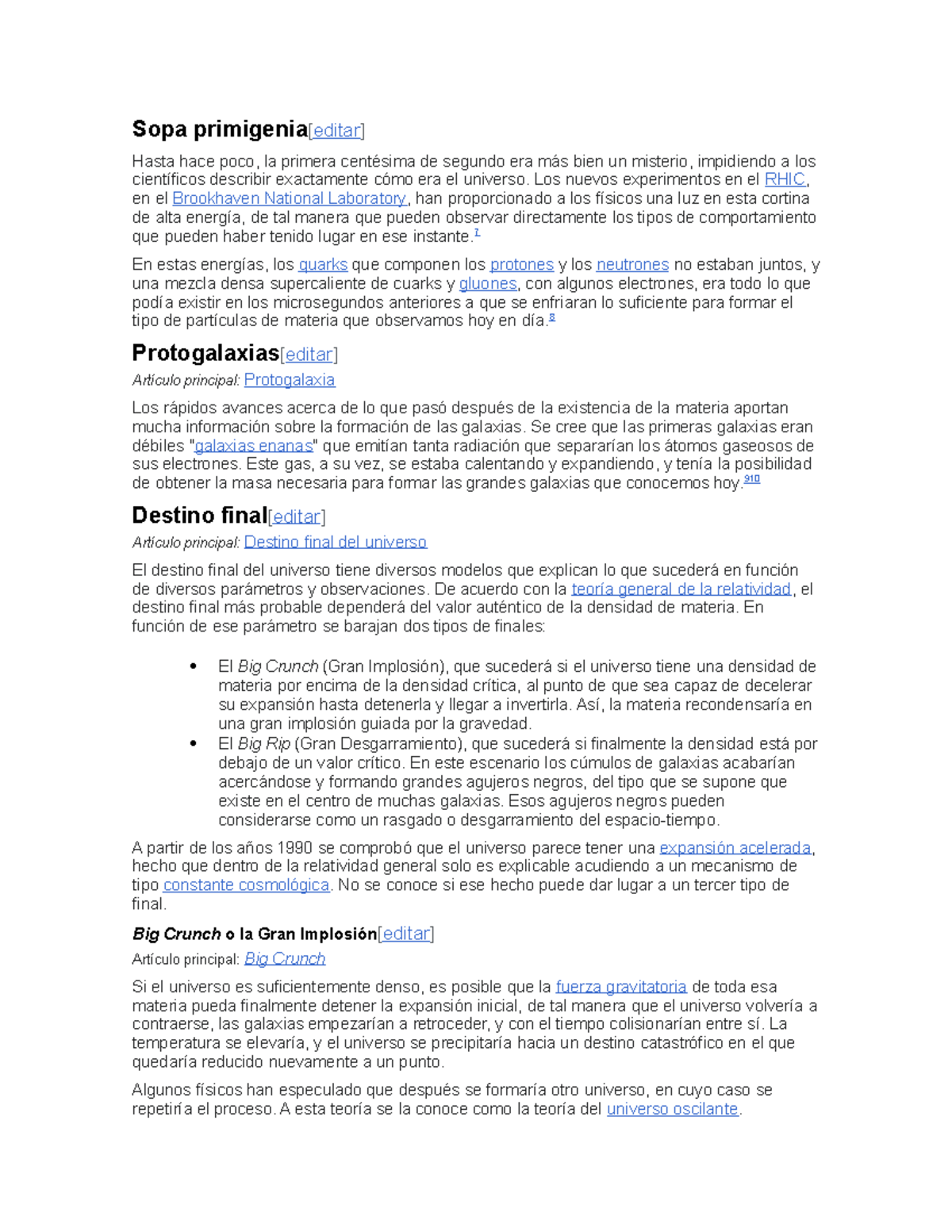 Sopa primigenia - VDSV - Sopa primigenia[editar] Hasta hace poco, la ...