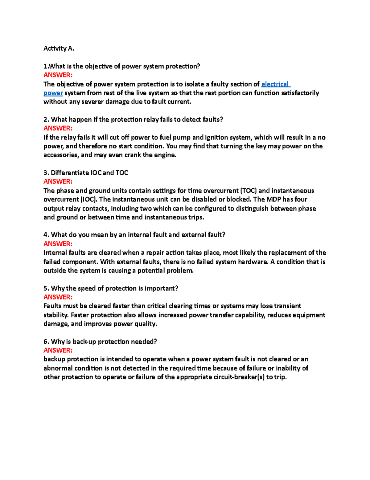 EEPE 411 EE Electives 1 - THIS WILL HELP YOU. ENGR. PETER SENERES ...