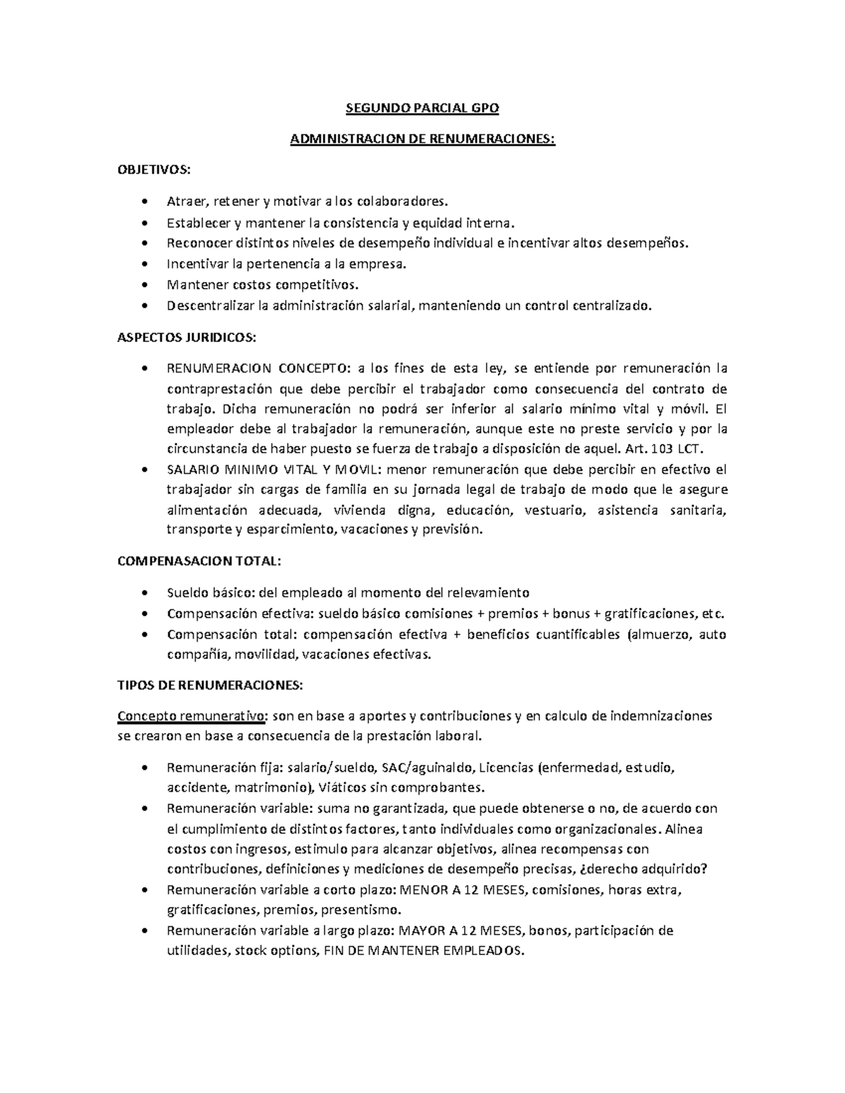 GPO 2 Parcial. - Warning: TT: undefined function: 32 Warning: TT: undefined function: 32 SEGUNDO ...