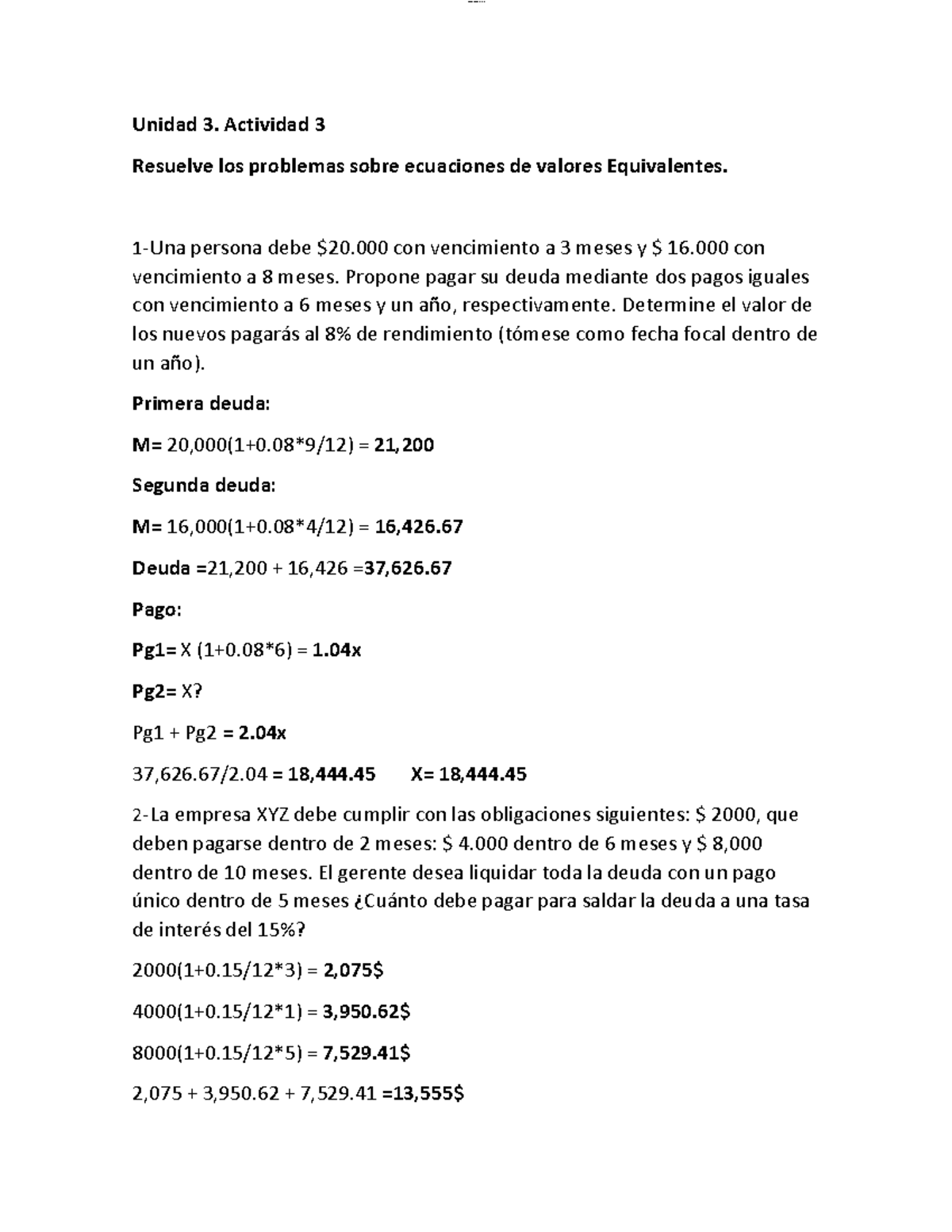 Unidad 3. Actividad 3 - .................... - lOMoAR cPSD| 36366078 Unidad 3. Actividad 3 ...