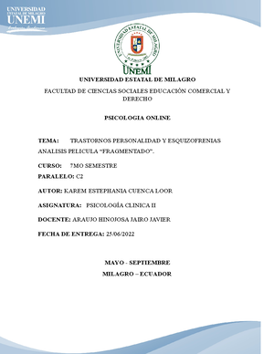 Analis del modelo tridimensional de David Schnarch - UNIVERSIDAD ...
