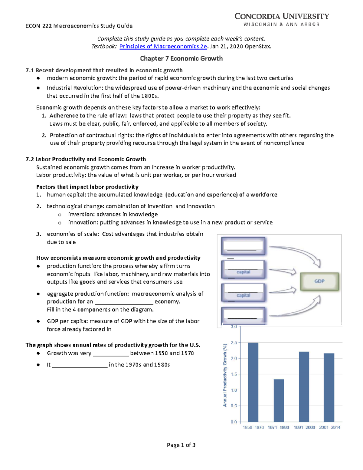 UTF-8''ECON%20222%20Study%20Guide%20CH%207%281%29 - ECON 222 ...