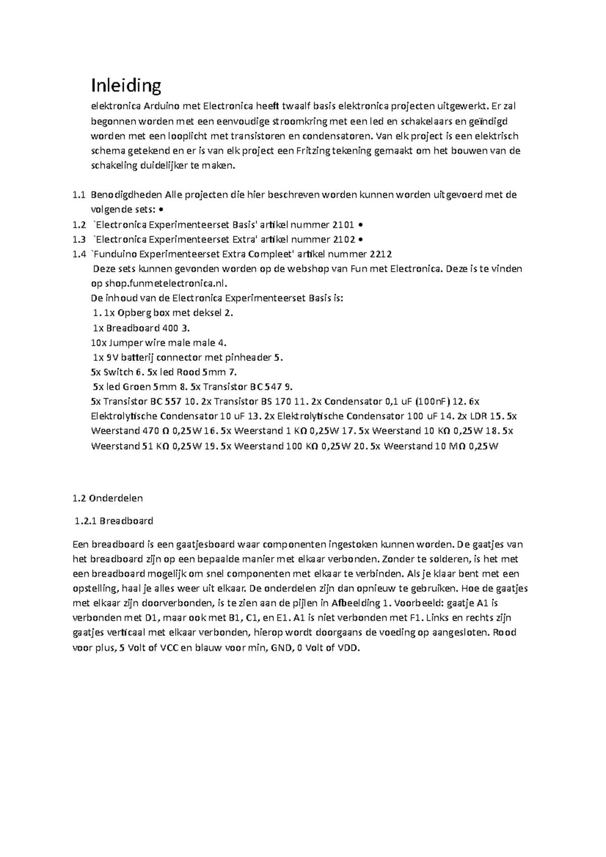 Arduino Handleiding - Inleiding elektronica Arduino met Electronica ...