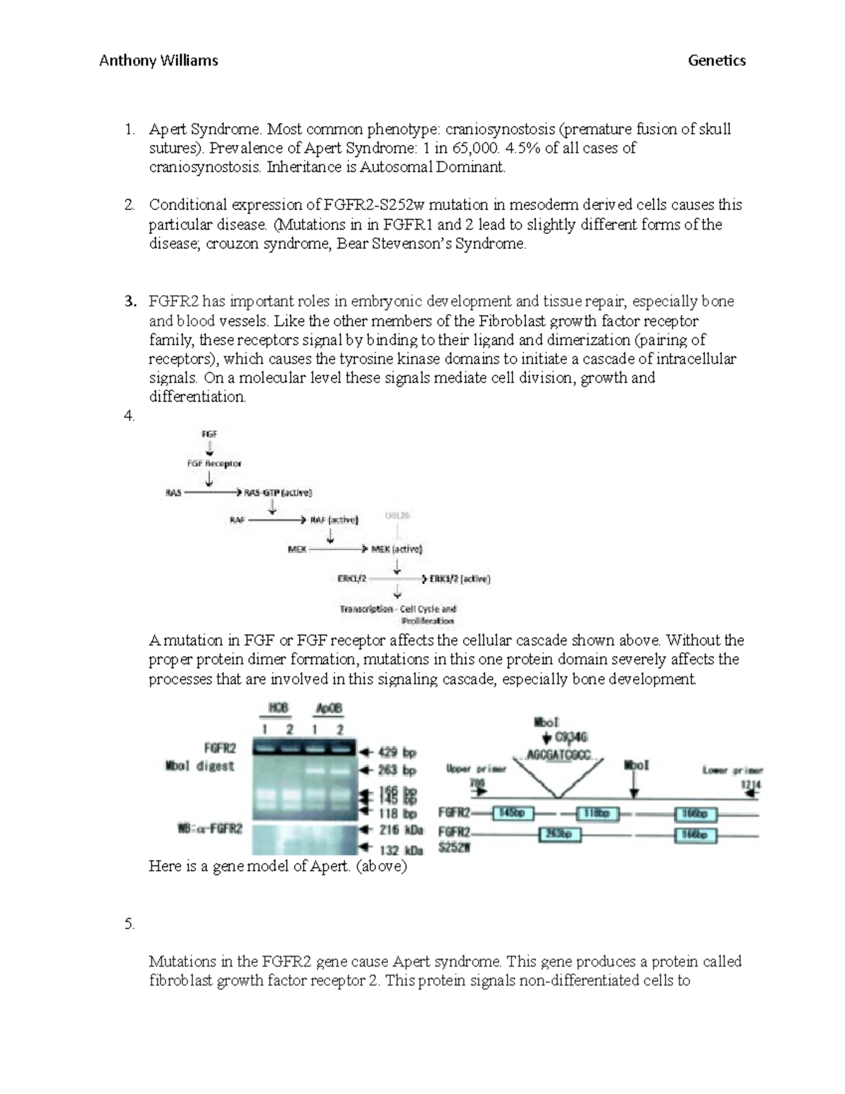 Williams Tues Genetic Basis of Disease - Anthony Williams Genetics ...