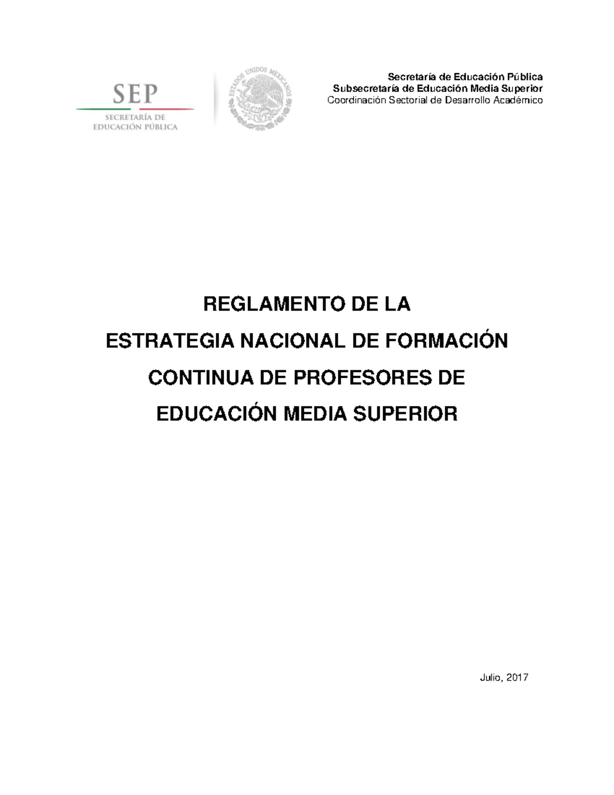 Reglamento Cosdac - PEDAGOGIA - Secretaría de Educación Pública ...