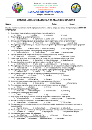 English 8 Quarter 4 Module 6 - English Quarter 4 : Module 6 Week 6 ...