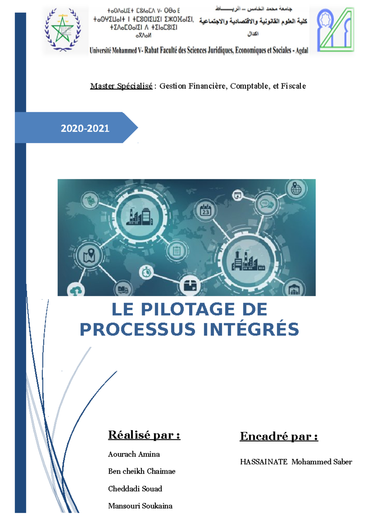 G07 Le pilotage de processus intégrés - 2020- Master Spécialisé ...
