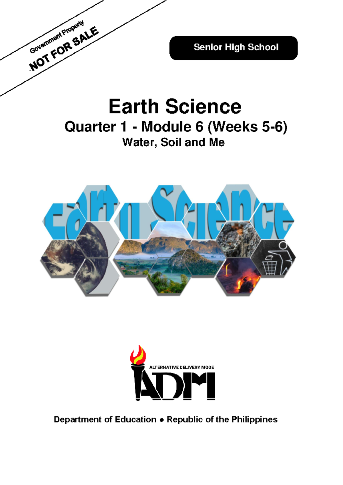 Earth Science 12 Q1 Mod6 Week5 Water v3-1 - NOT Earth Science Quarter 1 ...