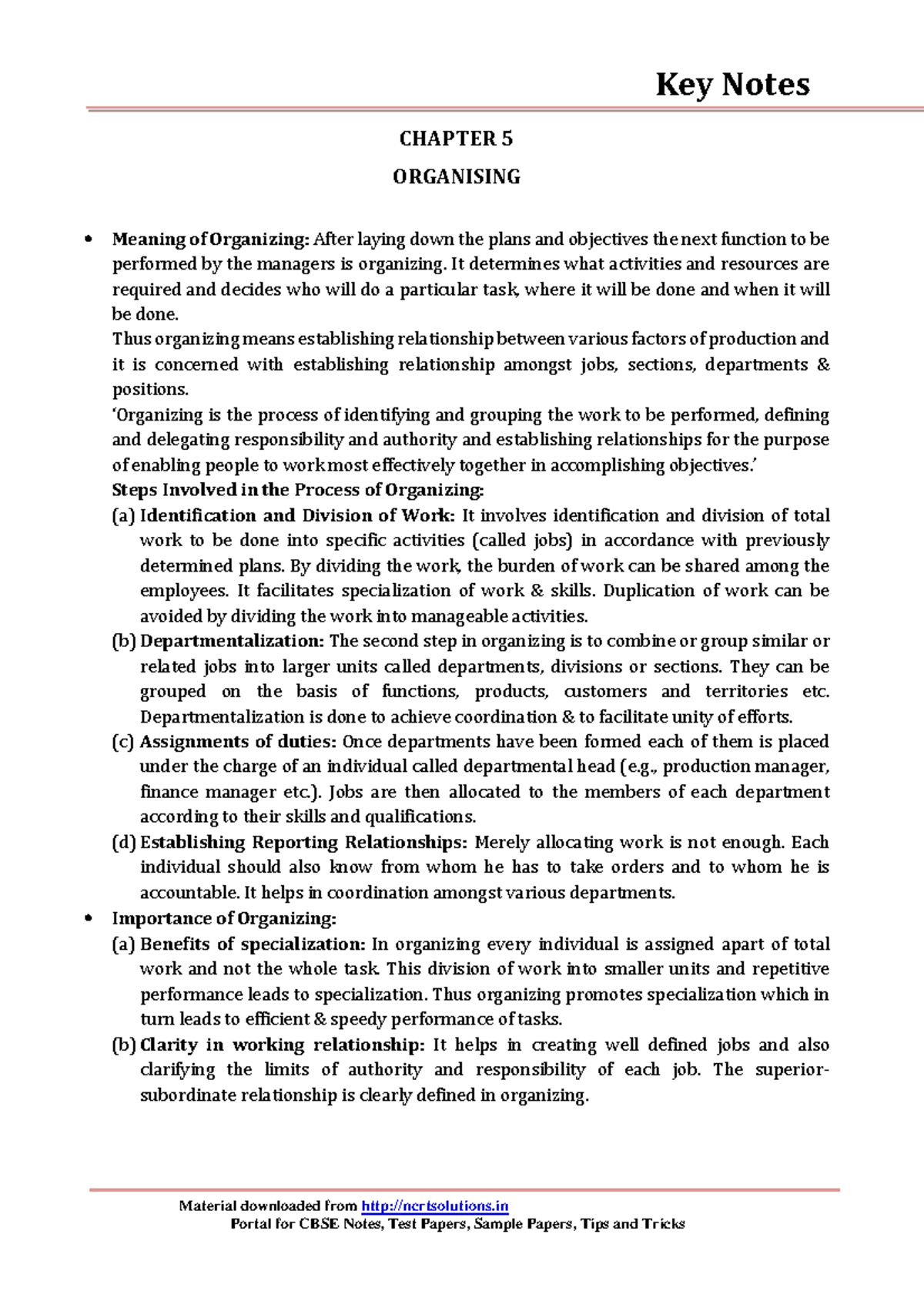 12 business studies ch 05 organising - Material downloaded from ...