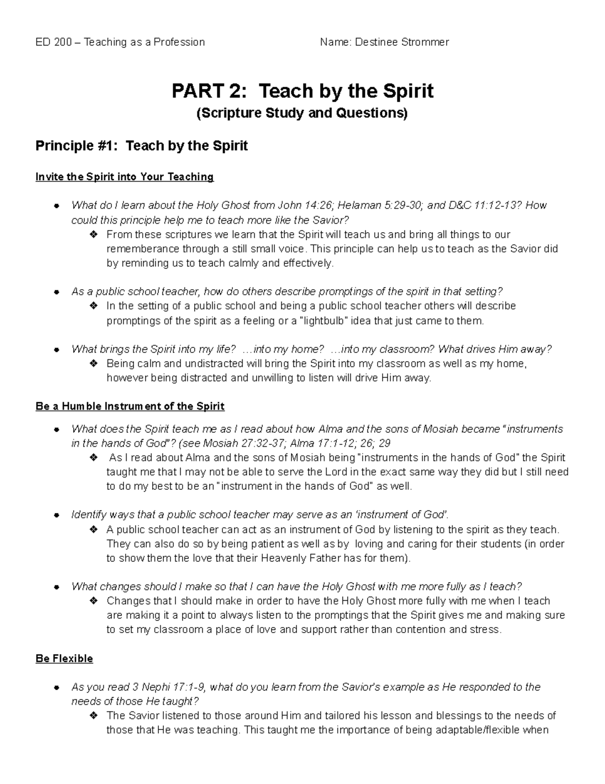 TSW Part 2 - Study guide for memorizing the steps in Teaching in the ...