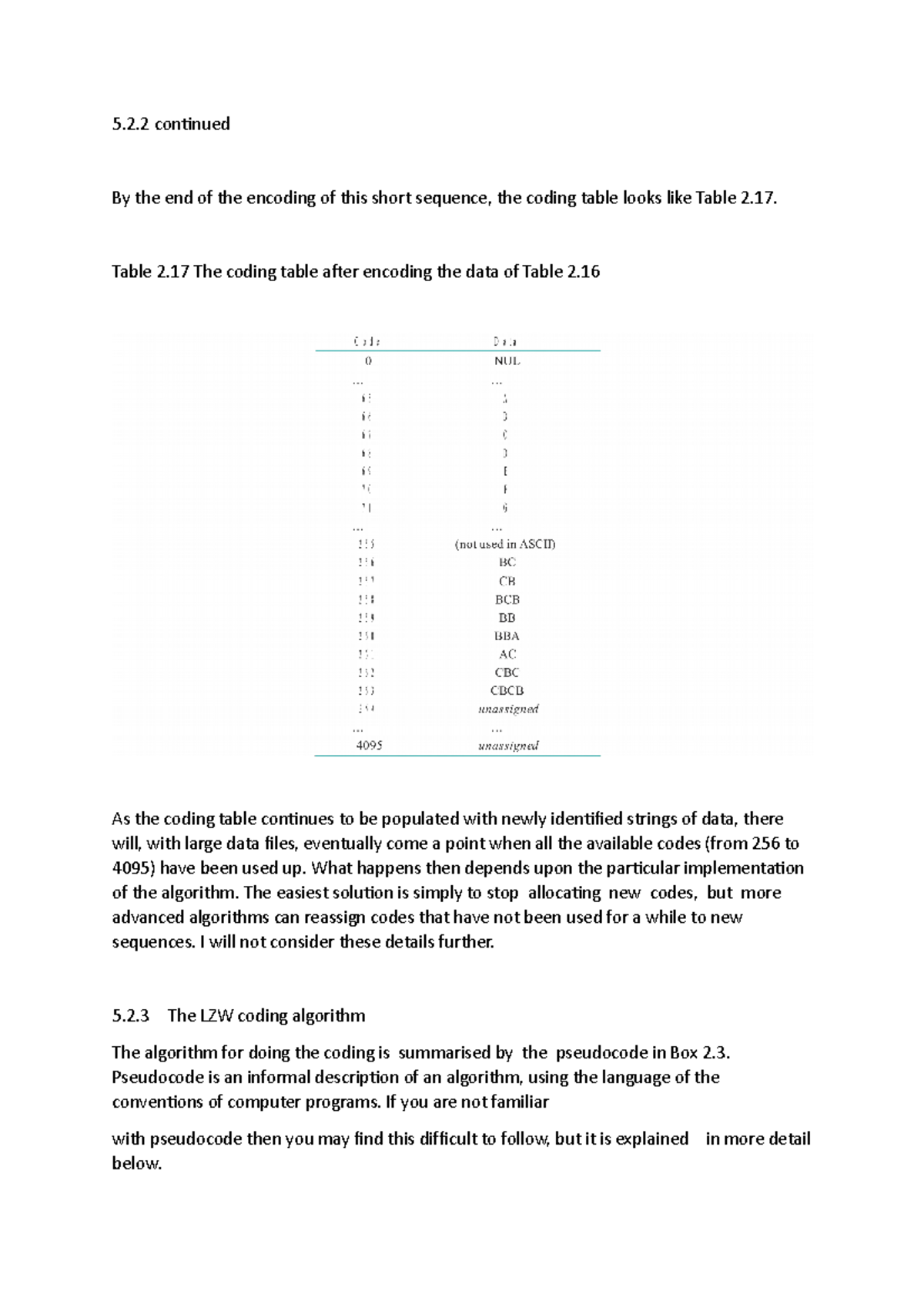Block 2- part 2 - 5.2.2 continued, 5 - 5 continued By the end of the ...