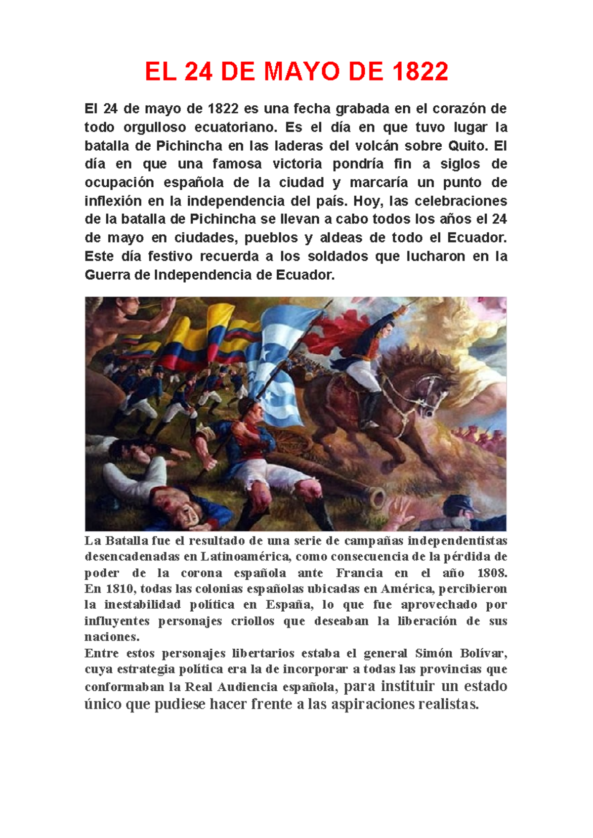 PISCOLOGIA EDUCATIVA EN ESTUDIANTES DE BACHILLERATO - EL 24 DE MAYO DE ...