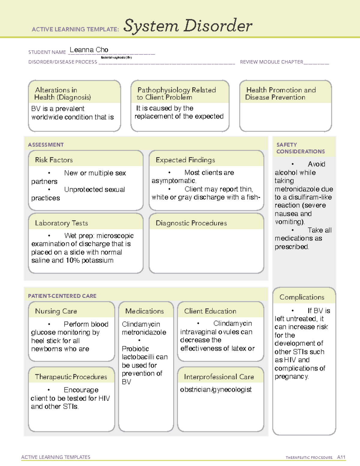 Bv - templates - ACTIVE LEARNING TEMPLATES THERAPEUTIC PROCEDURE A ...