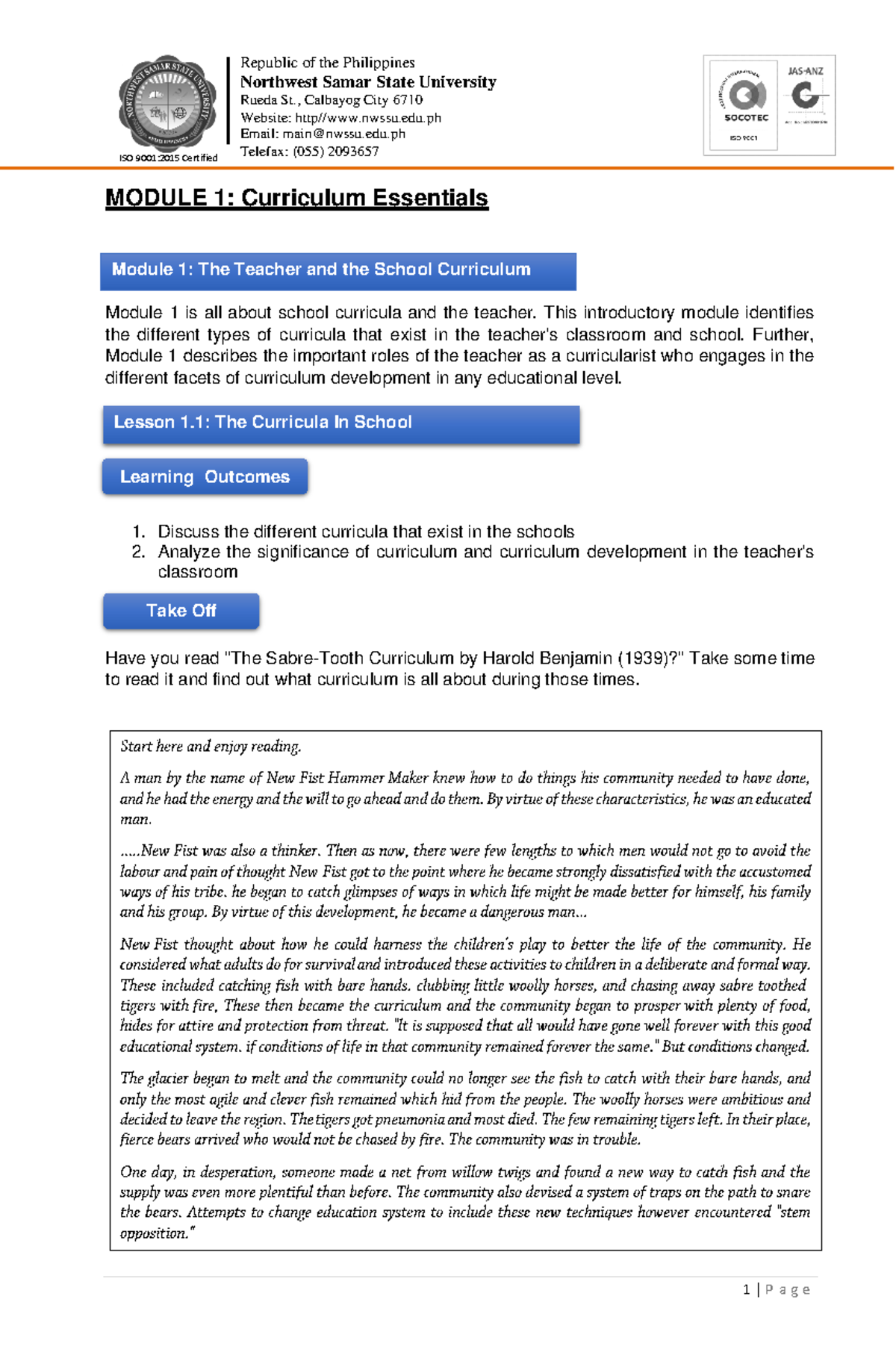 PROF ED 6 Module 1 Lesson 1.1 2023 fa8e2c45afc4efd6d5a554b14ef60d50 ...