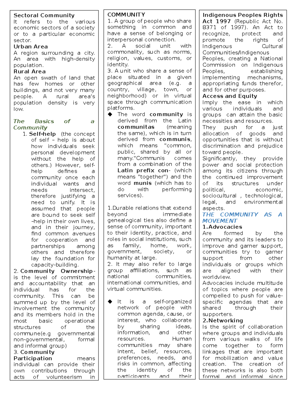 Review tnct - Creative Non-Fiction Module 2: 1.Identify the different ...