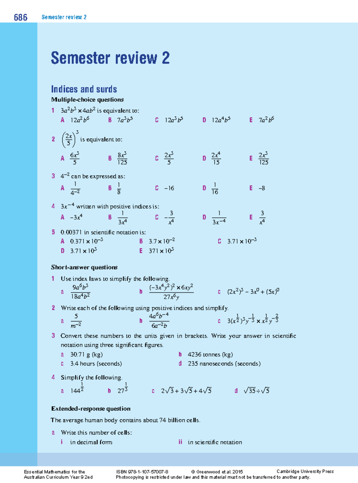 Sem 2 prac qs - practice qs - 4FNFTUFS SFWJFX 4FNFTUFS SFWJFX *OEJDFT BOE TVSET - Studocu