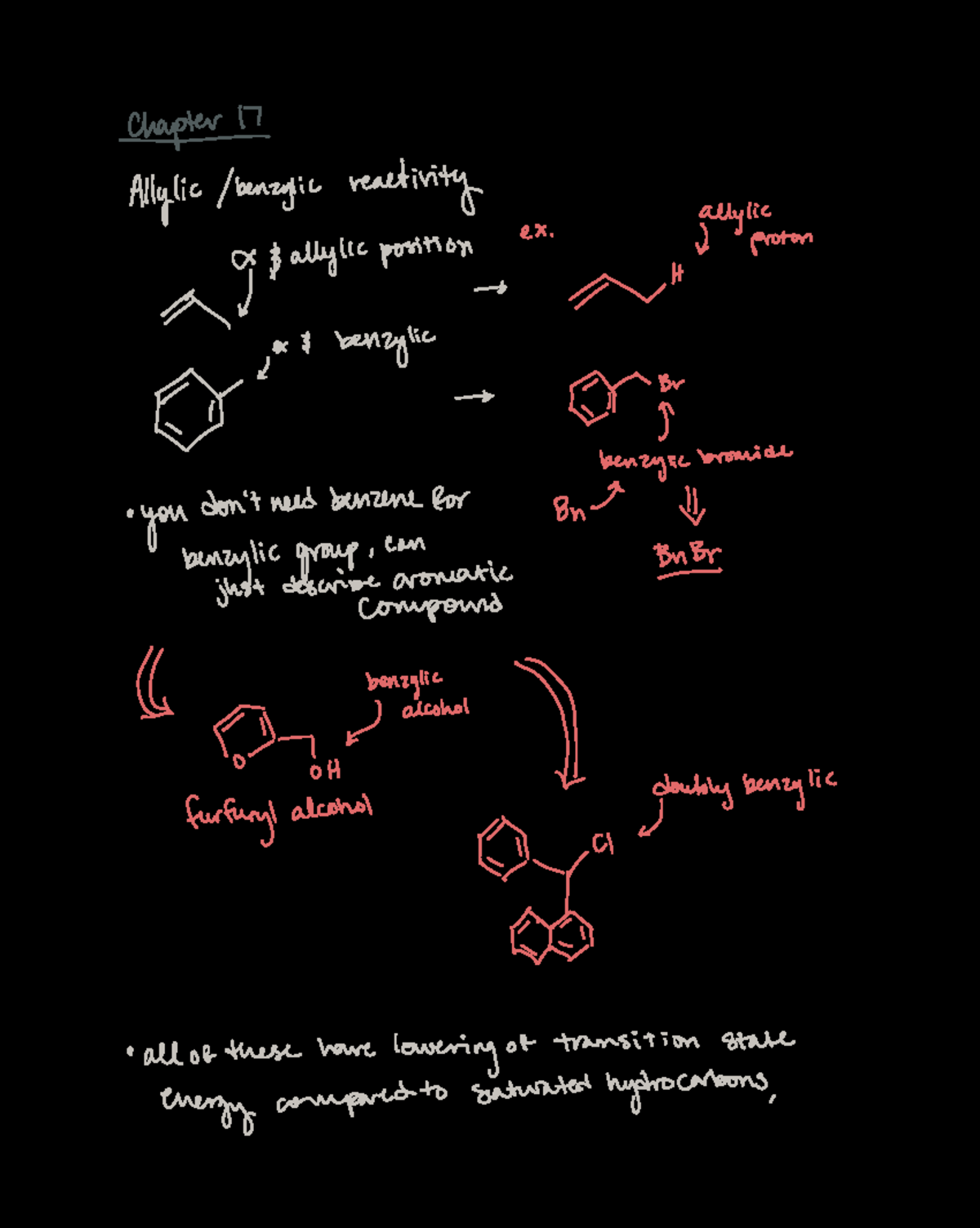 Ch 17 - allylic and benzylic - Chapter Allylic benzylic reactivity a ...